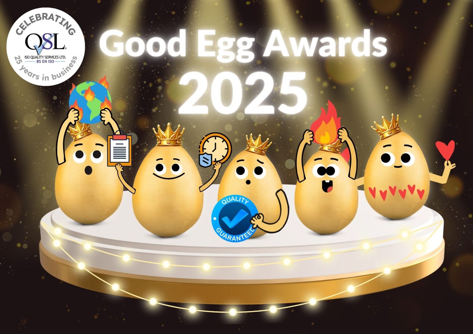Your chance to recognise the Good Eggs in your business | ISO QSL